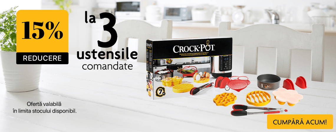 Crock-Pot Romania: Gătești sănătos fără supraveghere