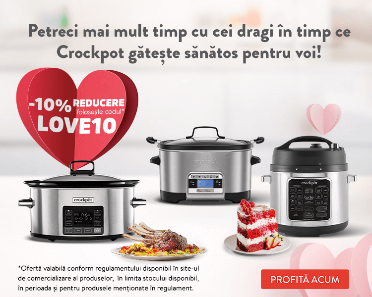 Crock-Pot Romania: Gătești sănătos fără supraveghere