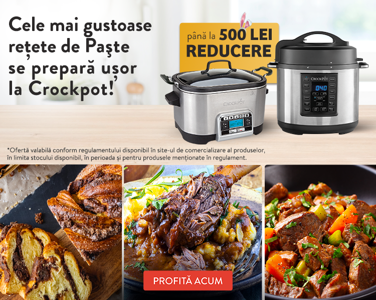Crock-Pot Romania: Gătești sănătos fără supraveghere