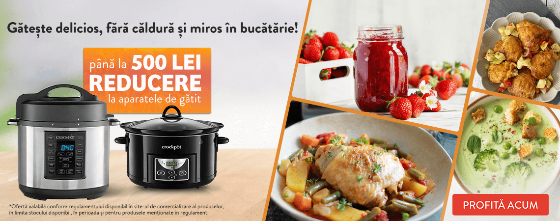 Crock-Pot Romania: Gătești sănătos fără supraveghere
