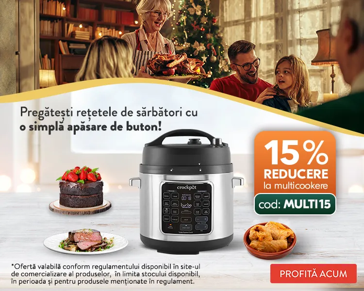 Crock-Pot Romania: Gătești sănătos fără supraveghere