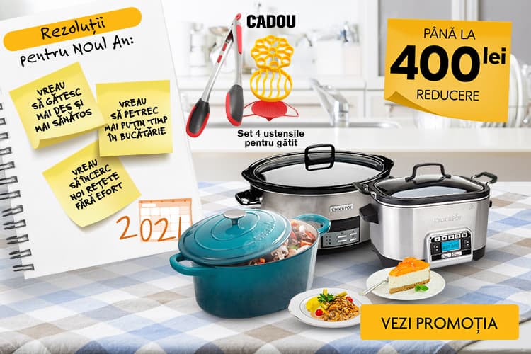 Crock-Pot Romania: Gătești sănătos fără supraveghere