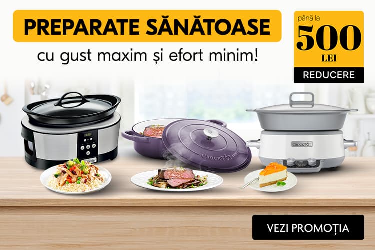 Crock-Pot Romania: Gătești sănătos fără supraveghere