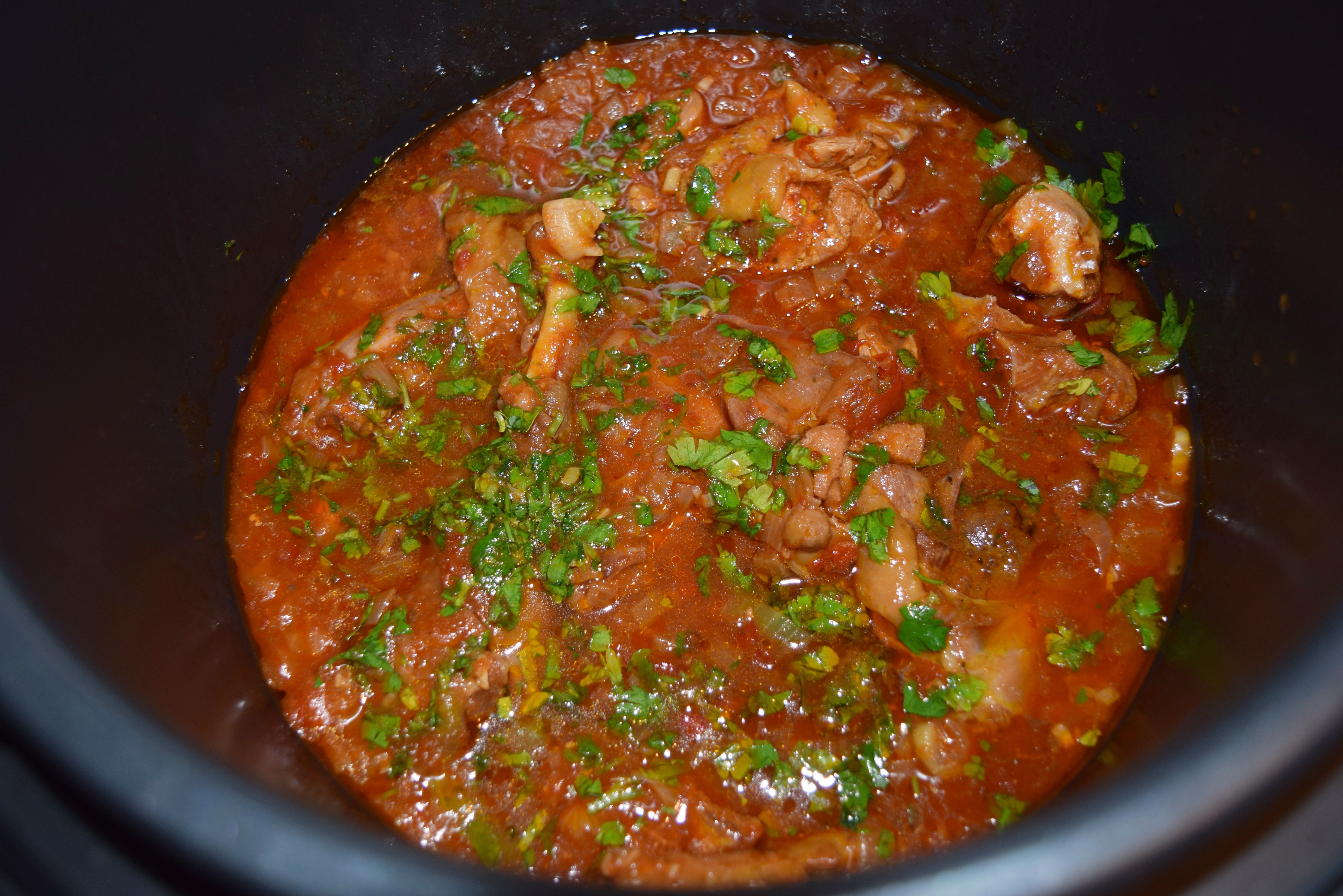 Ostropel de pui la Multicooker Crock-Pot Express cu gatire sub presiune ...