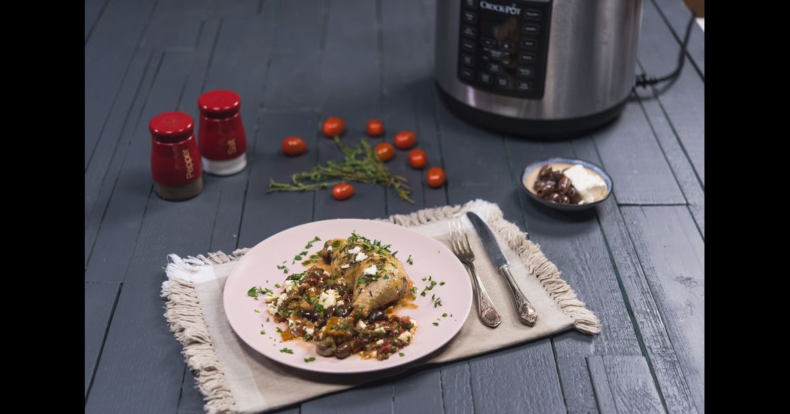 Reteta Pulpe de pui in stil grecesc