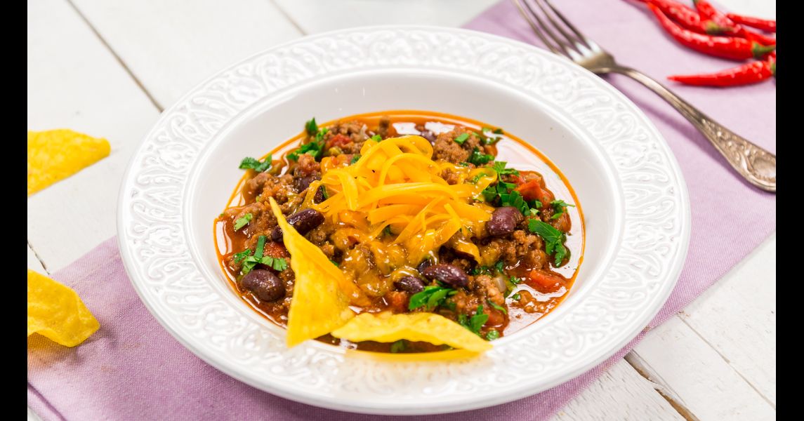 Reteta Chilli con carne