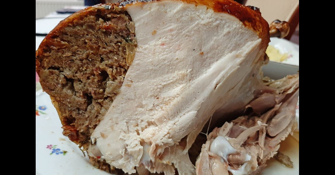 Curcan umplut gatit la Slow Cooker Crock-Pot 6.0L DuraCeramic by Laura ...