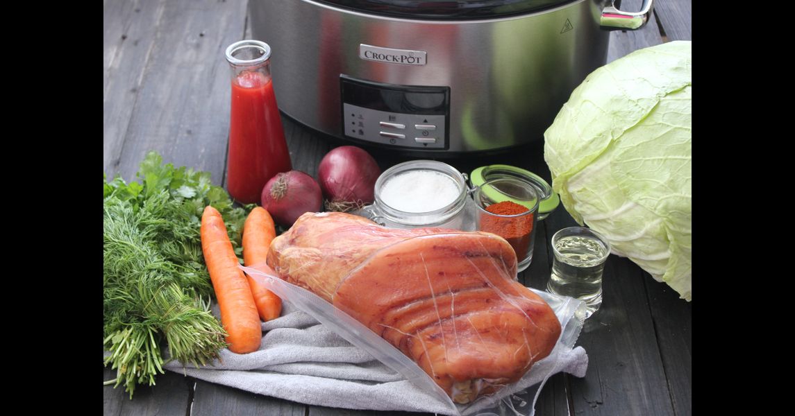 Rețetă rasol afumat cu varză la Slow Cooker 7.5L Digital Crock-Pot by ...
