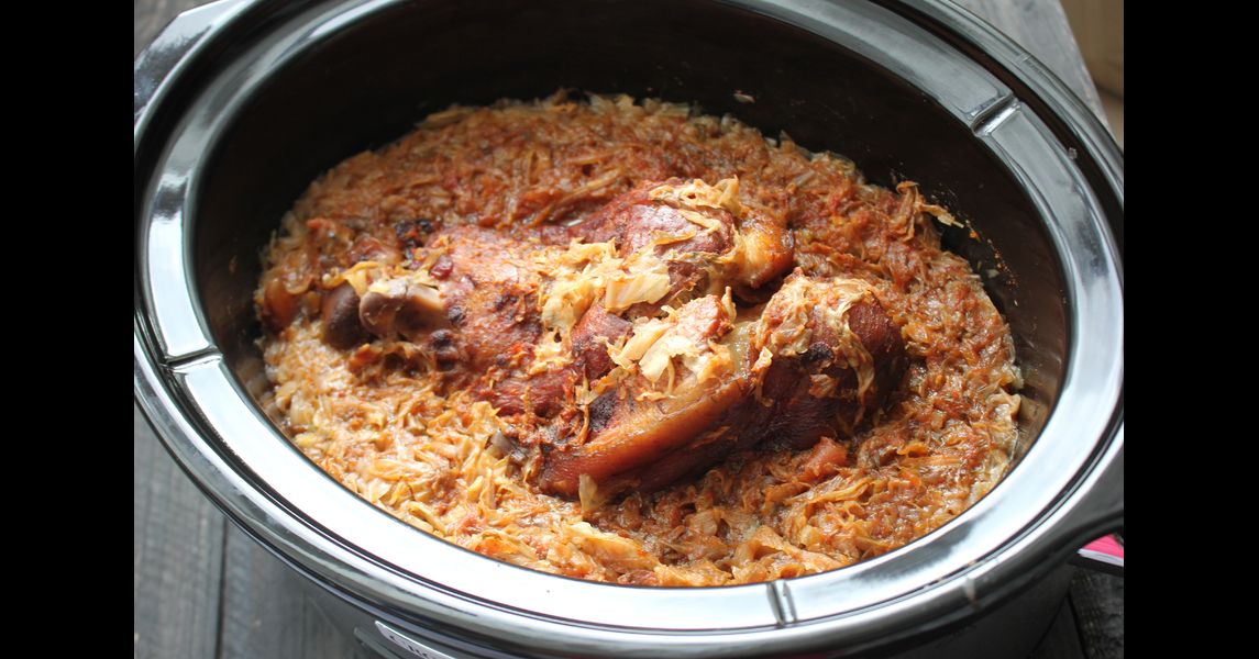 Rețetă rasol afumat cu varză la Slow Cooker 7.5L Digital Crock-Pot by ...