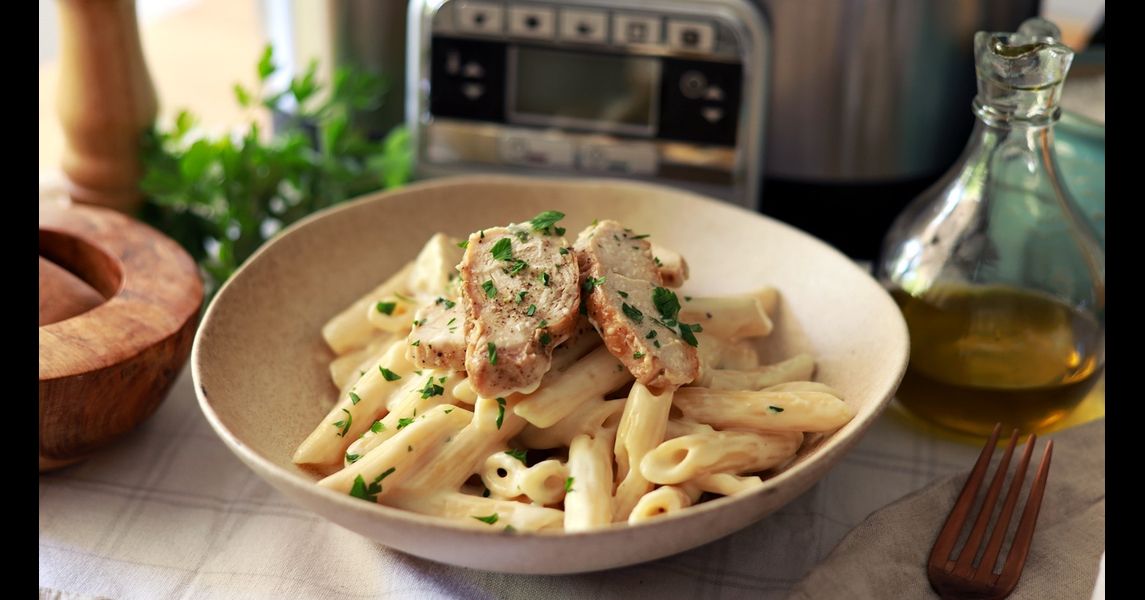Rețetă Paste Alfredo la Multicooker 5in1 Digital 5.6L Crockpot by ...